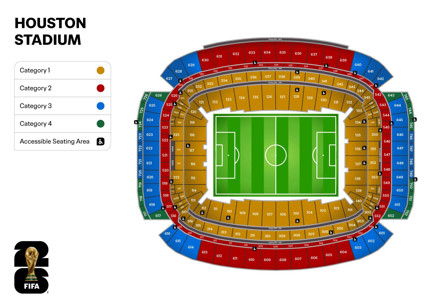 Houston Stadium - FIFA Fußball WM 2026
