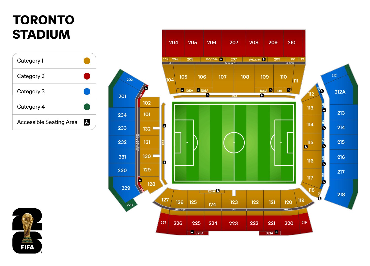 Toronto Stadium - FIFA Fußball WM 2026